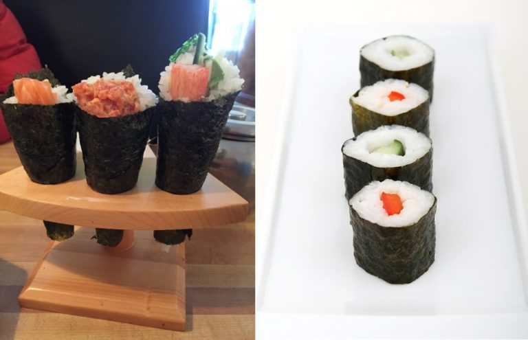 How to Tell Differences betweem Maki Roll and Hand Roll | japadventure.com